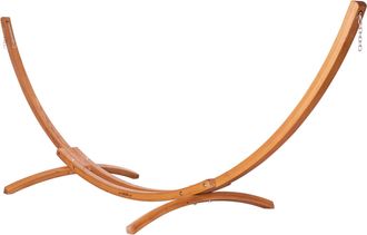 la siesta H&auml;ngematten Gestell aus Holz f&uuml;r Indoor und Outdoor. Gestell aus FSC-zertifiziertem Eukalyptus f&uuml;r Kingsize-H&auml;ngematten (Maera Eukalyptus)