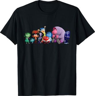 Pixar Disney and Pixars Inside Out 2 Emotions Group All Together T-Shirt