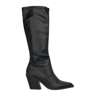 Alma En Pena Anliegender Stiefel mit metallischem Detail - - Shoes - Damen - Schwarzk - 40 EU