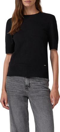 s.Oliver Kurz&auml;rmeliger Strickpullover aus Viskosemix