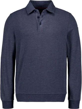 N.Z.A. Herren Polo-Shirt blau Jersey