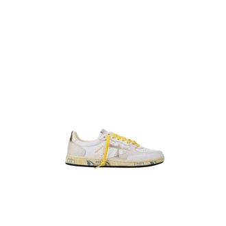 Premiata Urbaner Stil Ledersneakers - - Shoes - Damen - Gelb - 37 EU
