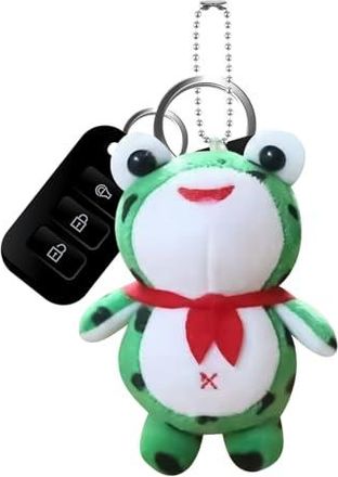 Generic Porte-cl&eacute;s grenouille | D&eacute;coration de sac &agrave; dos - Porte-cl&eacute;s pour sac &agrave; dos, portefeuille, sac &agrave; dos, t&eacute;l&eacute;phone portable, femmes, hommes, filles, gar&ccedil;