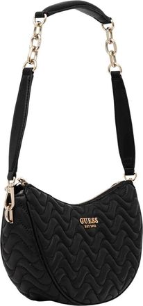 Guess Femme, Sacs, Noir, Taille: ONE Size Melisandra Sac Croissant