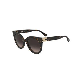 Moschino Lunettes oeil de chat - unisex - Accessoires - Brun - Taille: 52 MM