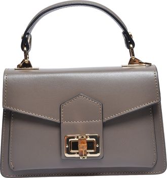 Roberta M Beige Rindsledertasche