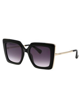 Max Mara Womens Sunglasses Black Injected