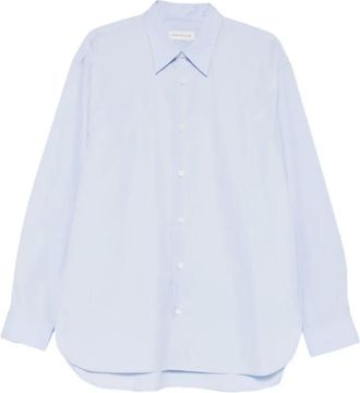 Dries Van Noten Homme, Chemises, Bleu, Taille: S Camicia