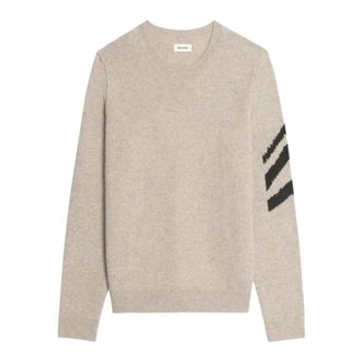 Zadig&Voltaire Kennedy Arrow Used Pullover - - Knitwear - Herren - Grau - XL