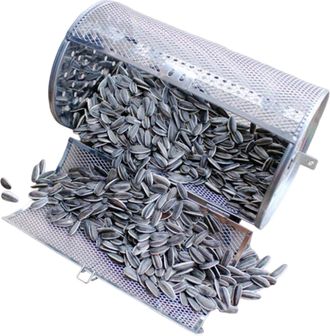 Generic Rotating Basket, Edelstahl Trommel, Ofen Tumble Basket, Multifunktionales Design, Durable Material, Easy Cleaning, Even Heat Distribution, Perfect for