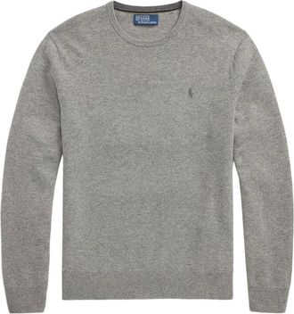 Polo Ralph Lauren Homme, Pulls, Gris, Taille: L Pull en laine M&eacute;rinos