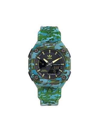 adidas Originals Uhr City Tech One Grfx AOST24075 Gr&uuml;n