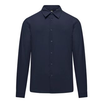 Bomboogie Homme, Chemises, Bleu, Taille: S Technical Fabric Shirt
