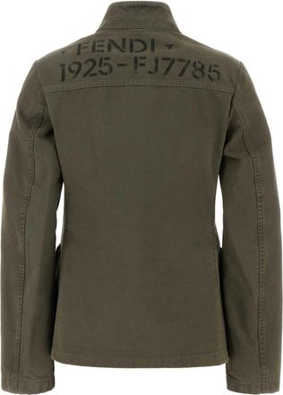 Fendi Drill Blazer - Green