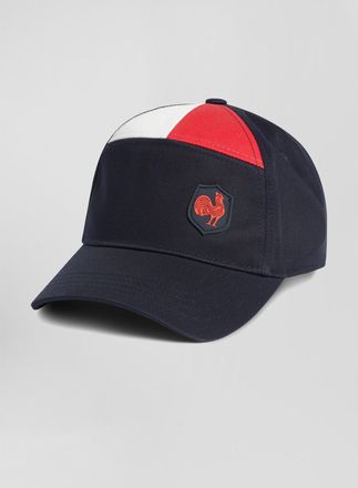 Eden Park Casquette En Coton Bleu Marine Xv De France