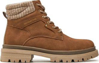 Kimberfeel Schn&uuml;rstiefeletten Kimberfeel Brittany Braun