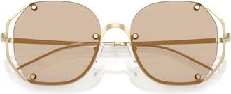 Emporio Armani Femme, Accessoires, Jaune, Taille: 54 MM Occhiali da sole