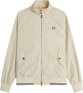 Fred Perry Homme, Vestes, Beige, Taille: 2XL Parkas