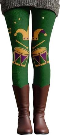 Generic Legging pour femme - Coupe ajust&eacute;e - Tendance - Imprim&eacute; dHalloween - Legging de yoga - Legging de sport doubl&eacute; en tricot - Pantalon de sport pour femm