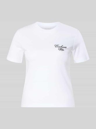Carhartt Work in Progress Slim Fit T-Shirt aus reiner Baumwolle Modell Gracious