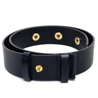Bulgari Pre-owned Vintage Lederg&uuml;rtel - - Pre-owned - Damen - Schwarzk - ONE SIZE
