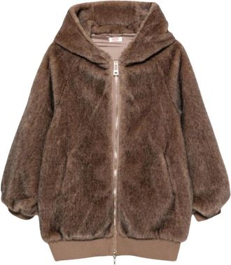 Liu Jo Teddy Jacke - - Jackets - Damen - Braun - L