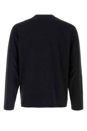Autry Mens Black Cotton T-Shirt Jerseyblack Exterior Exterior: T-shirts And Polos