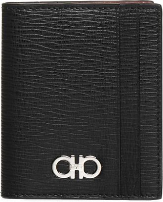Ferragamo Homme, Accessoires, Noir, Taille: ONE Size Revival Gancini Wallet