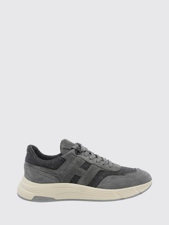 Hogan Hyperlight Sneaker aus Wollmischung und Wildleder mit seitlichem H-Logo
