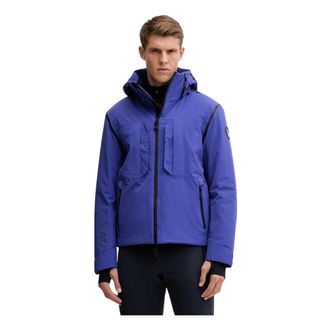 Emporio Armani Veste de ski - Homme - Vestes - Bleu - Taille: L