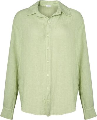 Lind Femme, Blouses et Chemises, Vert, Taille: 42 FR Chemises