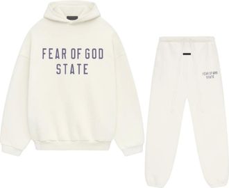 Fear of God Femme, Sport, Beige, Taille: 34 FR Essentials Fleece Tracksuit Set
