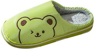 Generic Pantoufles chaudes en coton pour homme et femme - Confortables et douces - Chaudes - Légères - En coton - Confortables - Pour lextérieur et lintérieur