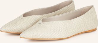 Carrano Carrano Ballerinas New Snake grau