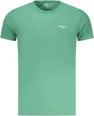 Pepe Jeans London Homme, Tops, Vert, Taille: 2XL T-shirt slim fit