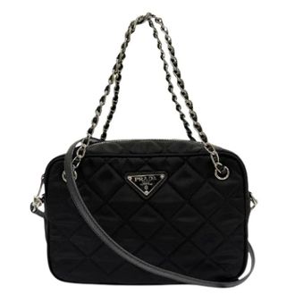Prada Sac bandouli&egrave;re 2-en-1 Pre-owned - Femme - Pre-owned - Noir - Taille: ONE Size