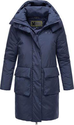 Marikoo Damen Winterjacke mit Magnetverschluss & Kapuze - Nanami