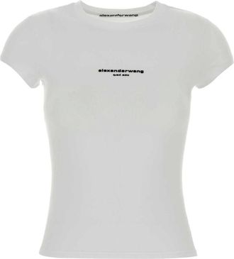 Alexander Wang Femme, Tops, Blanc, Taille: 36 FR T-Chemises