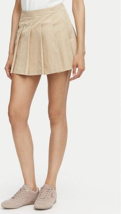 Guess Faltenrock W6YD14 W2940 Beige Regular Fit