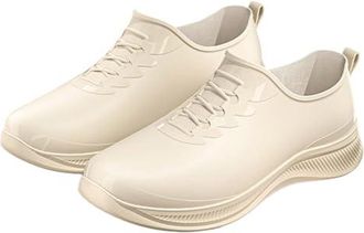 Generic Bottes de Pluie &agrave; la Mode pour Femmes Tube Court Chaussures Deau En Plastique Avec Semelle Antid&eacute;rapante Bottes Chaudes En Caoutchouc Imperm&eacute;ables Fem