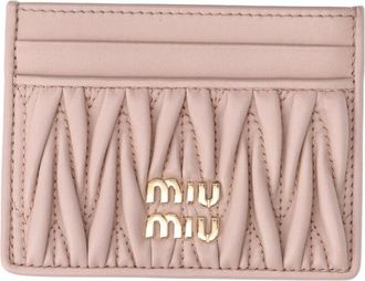 Miu Miu Quilted Lambskin Cardholder