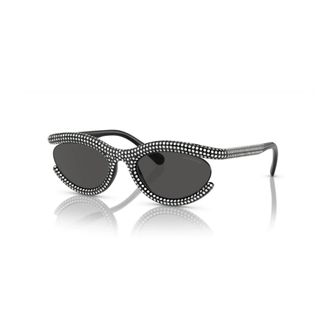 Swarovski Ovale Sonnenbrille - - Accessories - Damen - Schwarzk - 54 MM