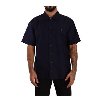 Dolce & Gabbana Button-Down-Hemd - - Shirts - Herren - Blau - L