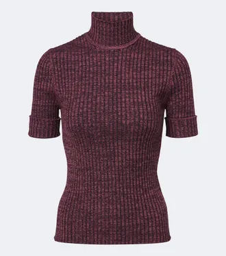 Paco Rabanne Pull en laine et soie