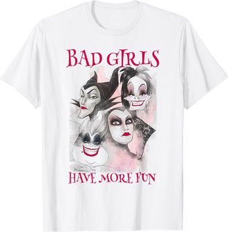 Disney Villains Bad Girls Have More Fun T-Shirt