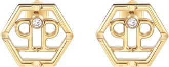 Philipp Plein Ohrringe PHILIPP PLEIN Hexagon PJ2AA06EU Goldfarben
