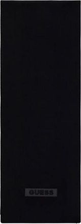 Guess Homme, Accessoires, Noir, Taille: ONE Size Logo-Script Knit Scarf