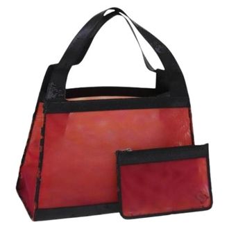 Chanel Pre-owned Nylon Handbag - - Pre-owned - Damen - Rot - ONE SIZE