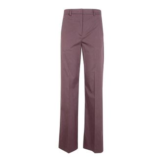 Blugirl Pantalon Large Tailleur - Femme - Pantalons - Brun - Taille: 36 FR