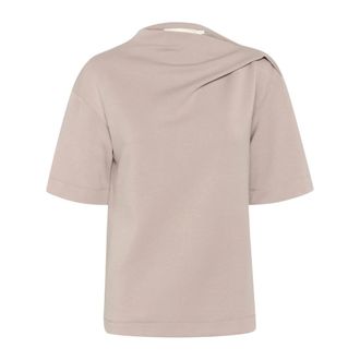 Inwear T-Shirt mit Drapierter Schulterpartie - - Tops - Damen - Braun - XS